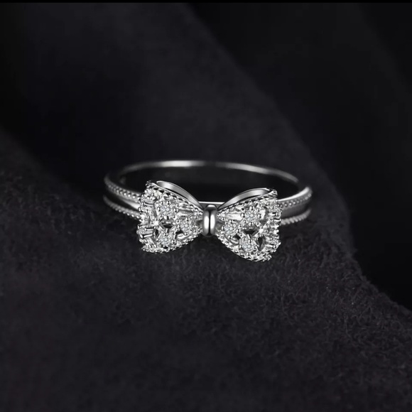 Boutique | Jewelry | Sterling Silver Gorgeous Bow Knot Ring | Poshmark